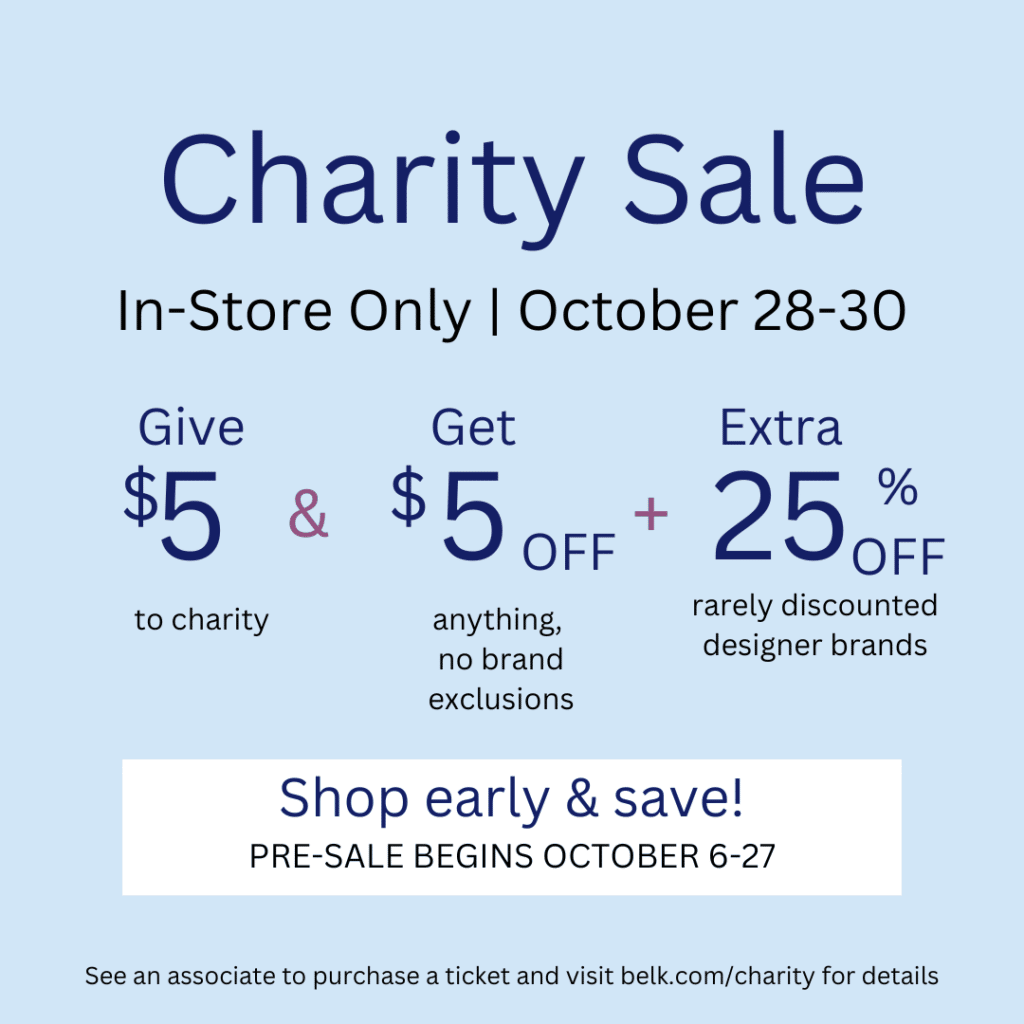 Belk Annual Charity Day Sale - Moton Museum