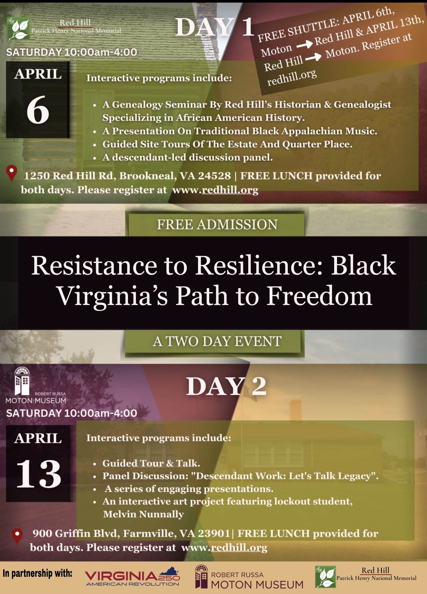 From Resistance to Resilience: Black Virginia's Path to Freedom (Day 2 ...